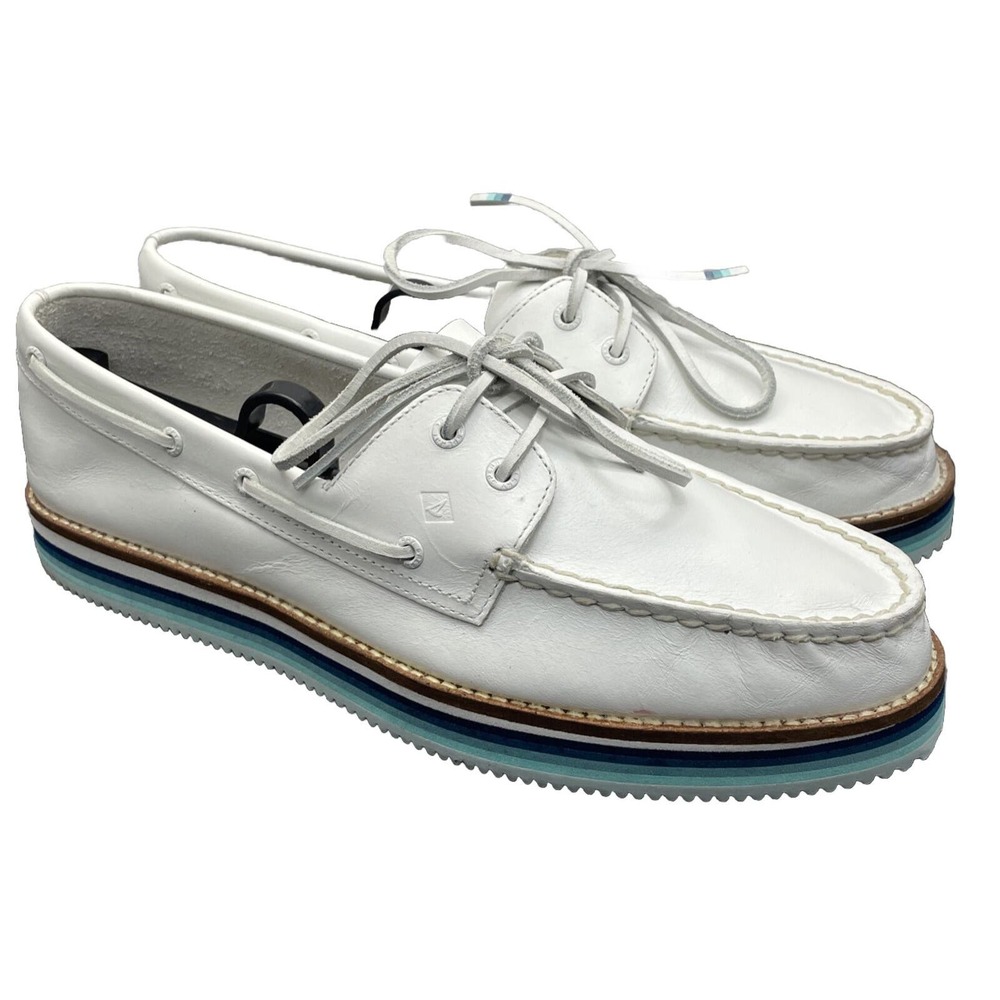 Sperry Original Stacked Platform Boat Shoe Womens 11 … - Gem